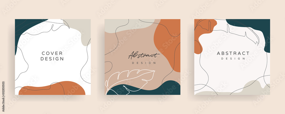 Social media stories and post creative Vector set. Background template ...