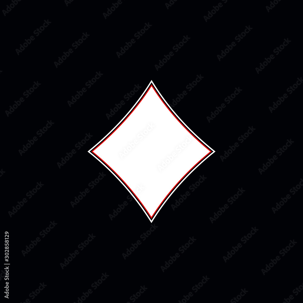 Red Diamond Card Logo