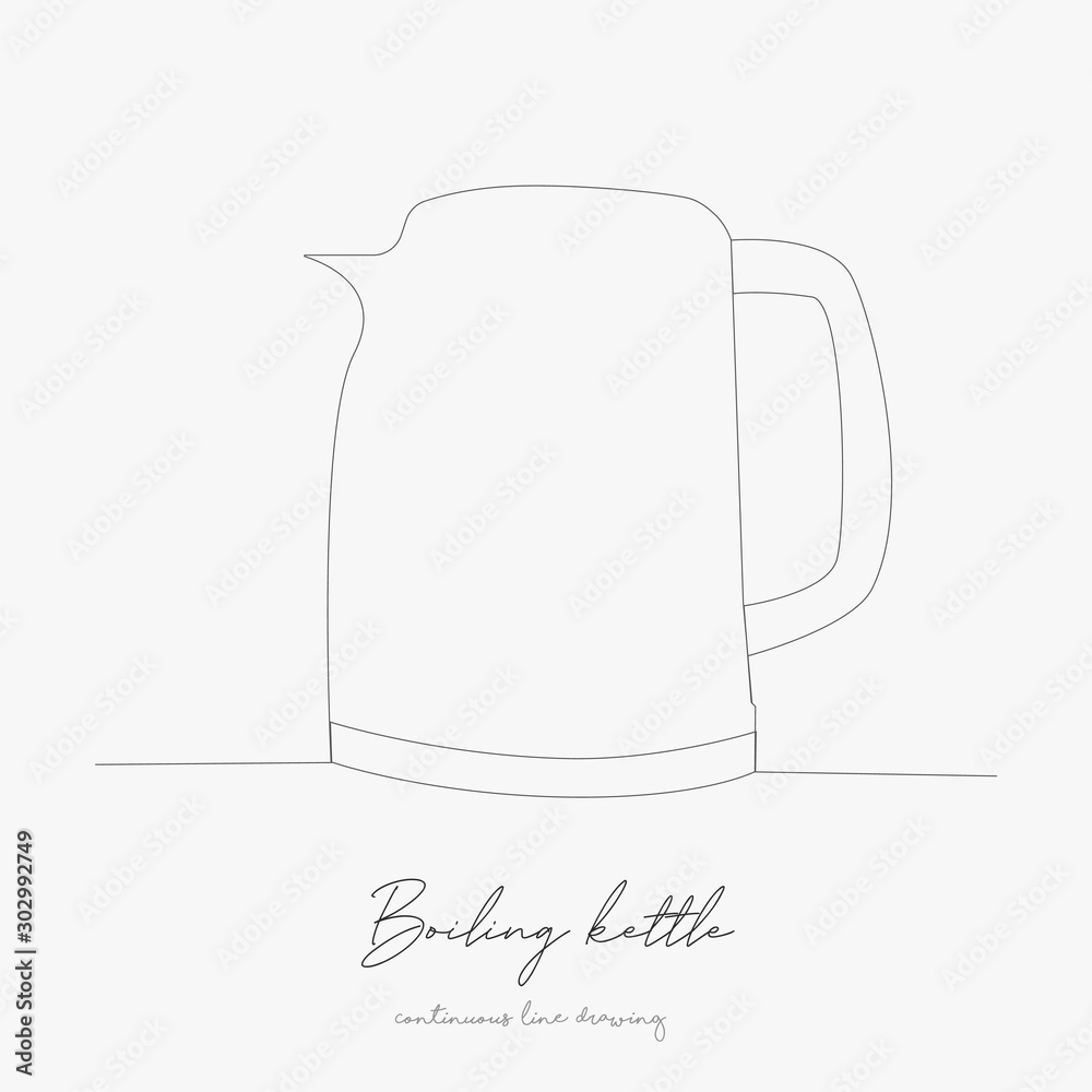 Boiling Kettle Drawing