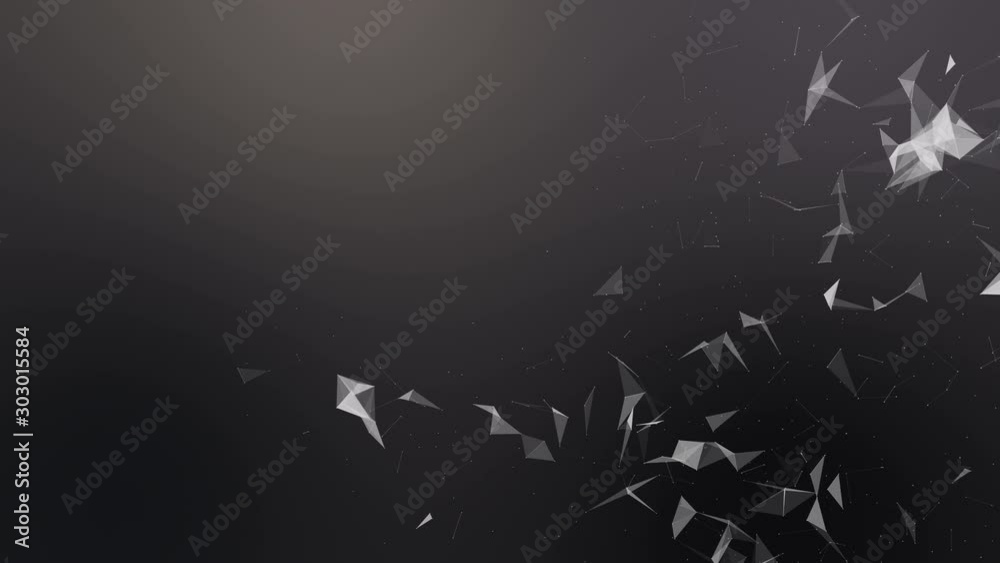 Digital Moving Background. Digital User Interface. Technology ...