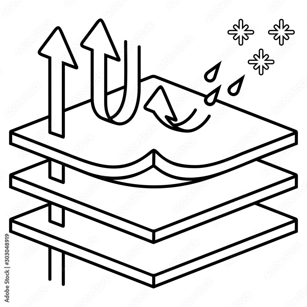 Membrane structure material Stock Vector | Adobe Stock