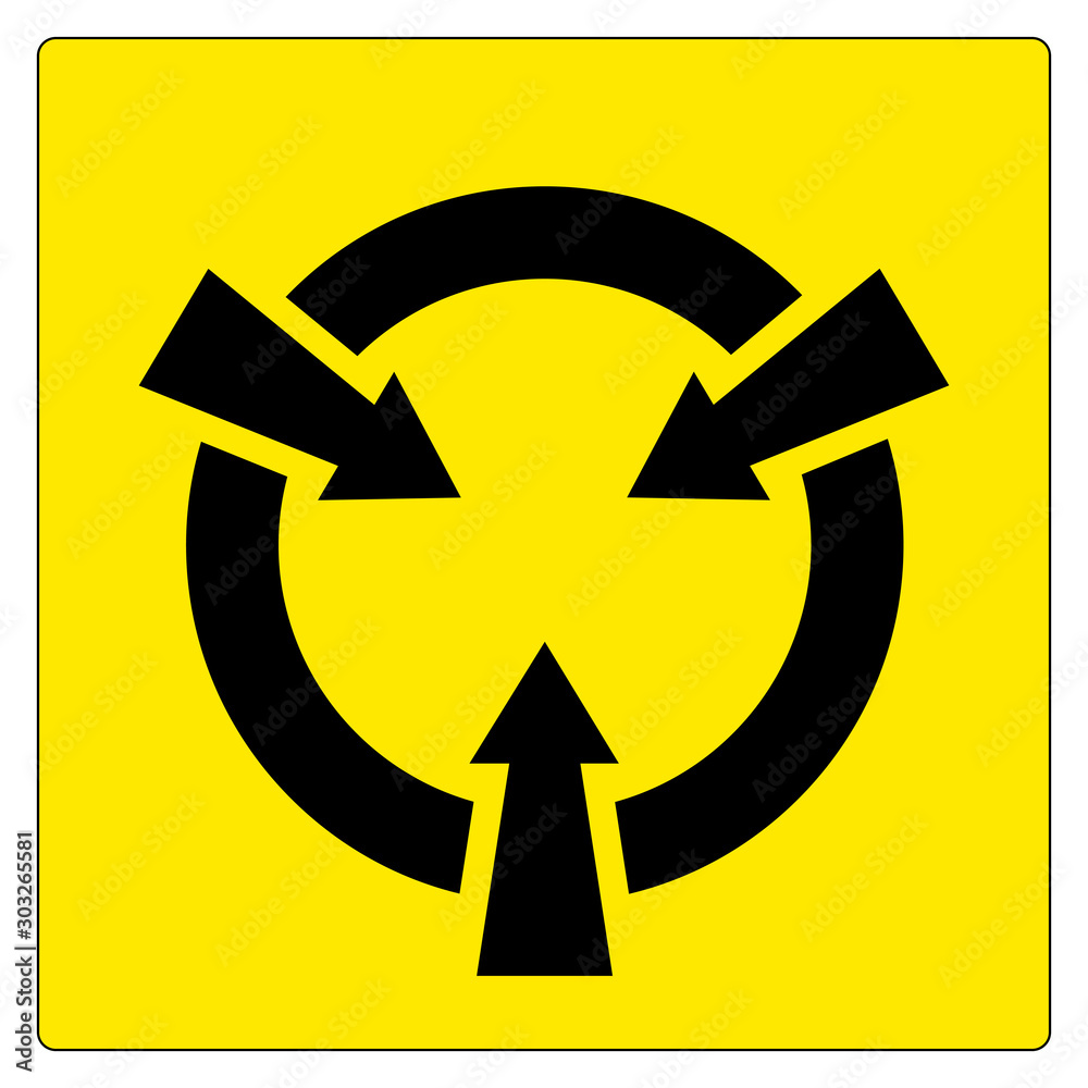 Electrostatic Sensitive Device (ESD) Symbol Sign, Vector Illustration ...