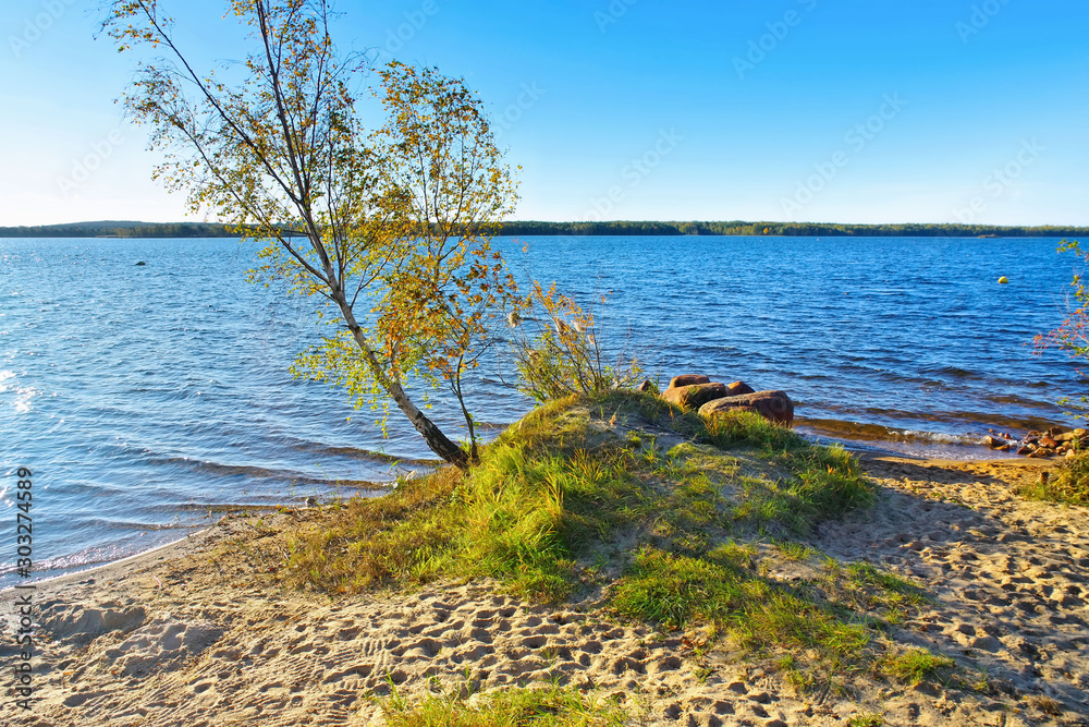 Senftenberger See Strand im Lausitzer Seenland - Senftenberg Lake beach ...