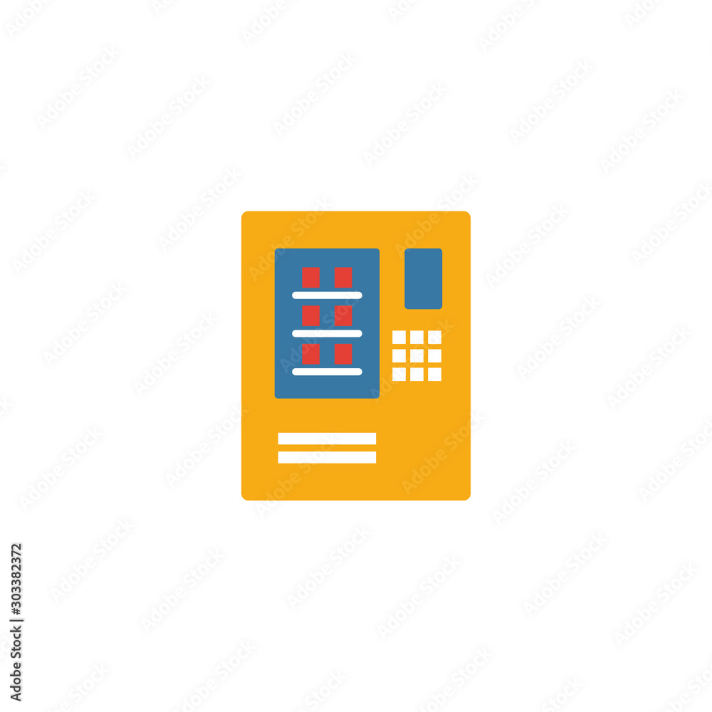 Vending Machine icon. Simple element from city elements icons ...