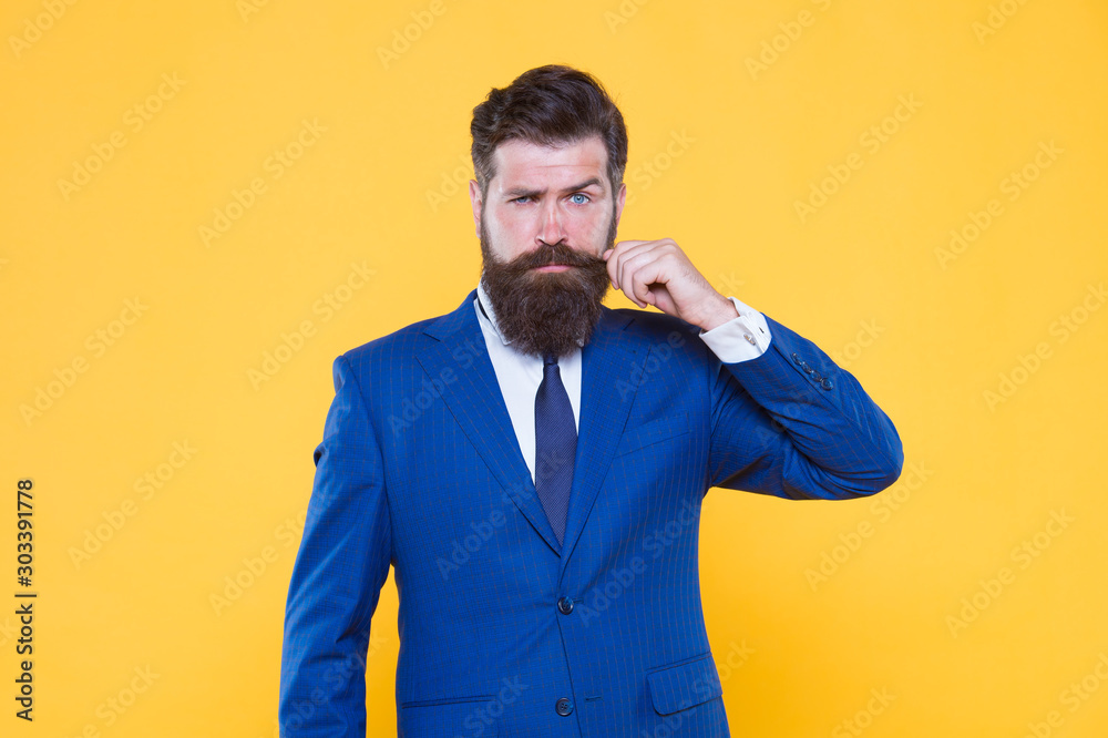 Serious motivated entrepreneur. businessman formal suit. handsome ...