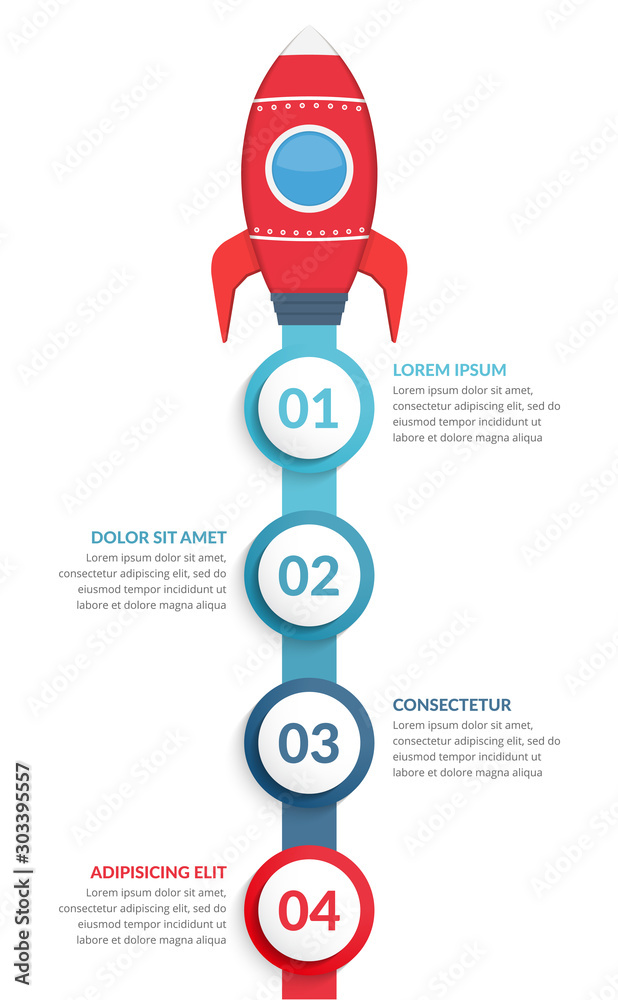 StartUp Infographics Stock Vector | Adobe Stock