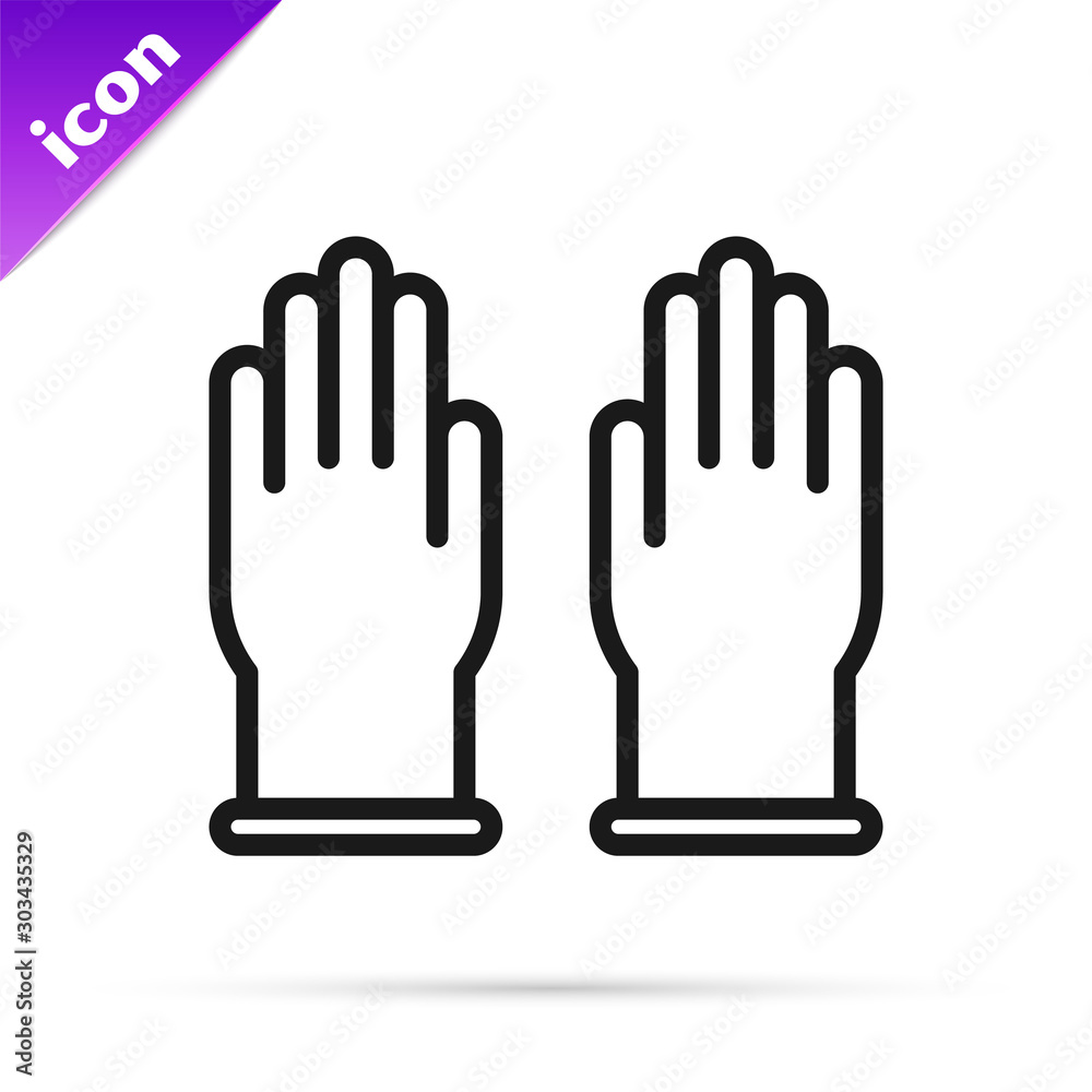 Hand Protection Symbol