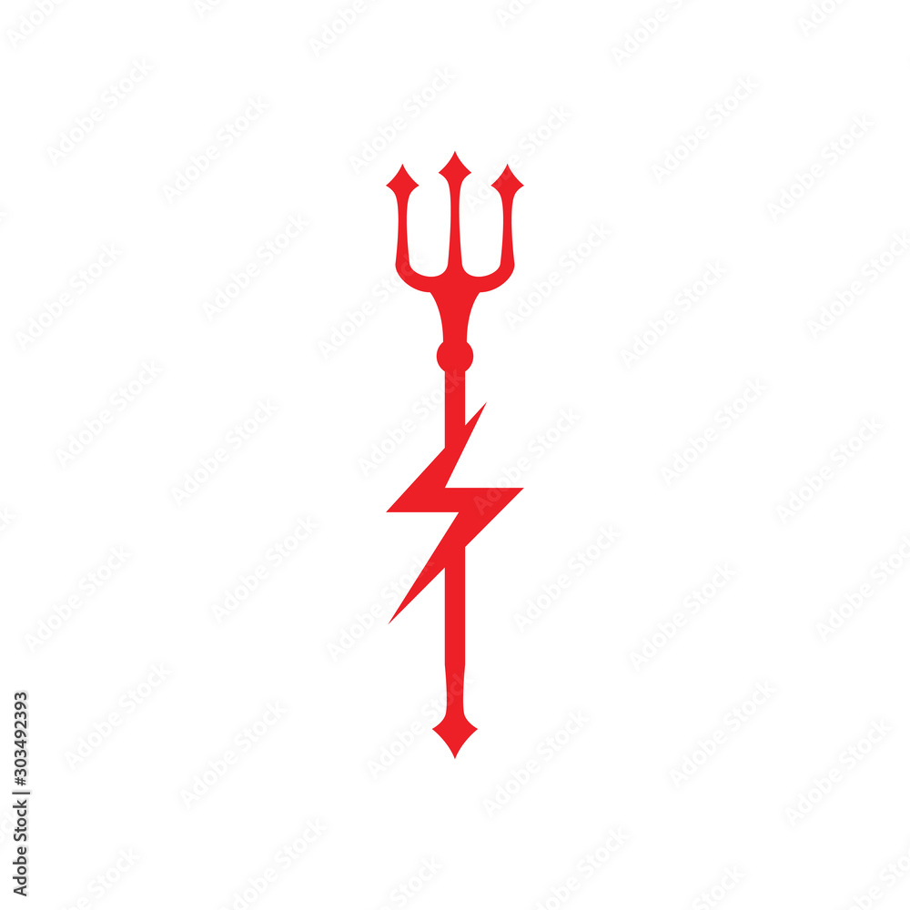 Trident Spear Vector