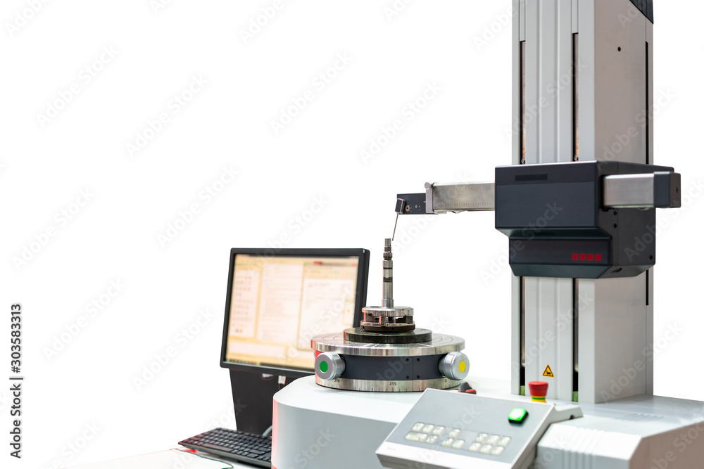 Foto de parts of manufacturing process during inspection by automatic ...