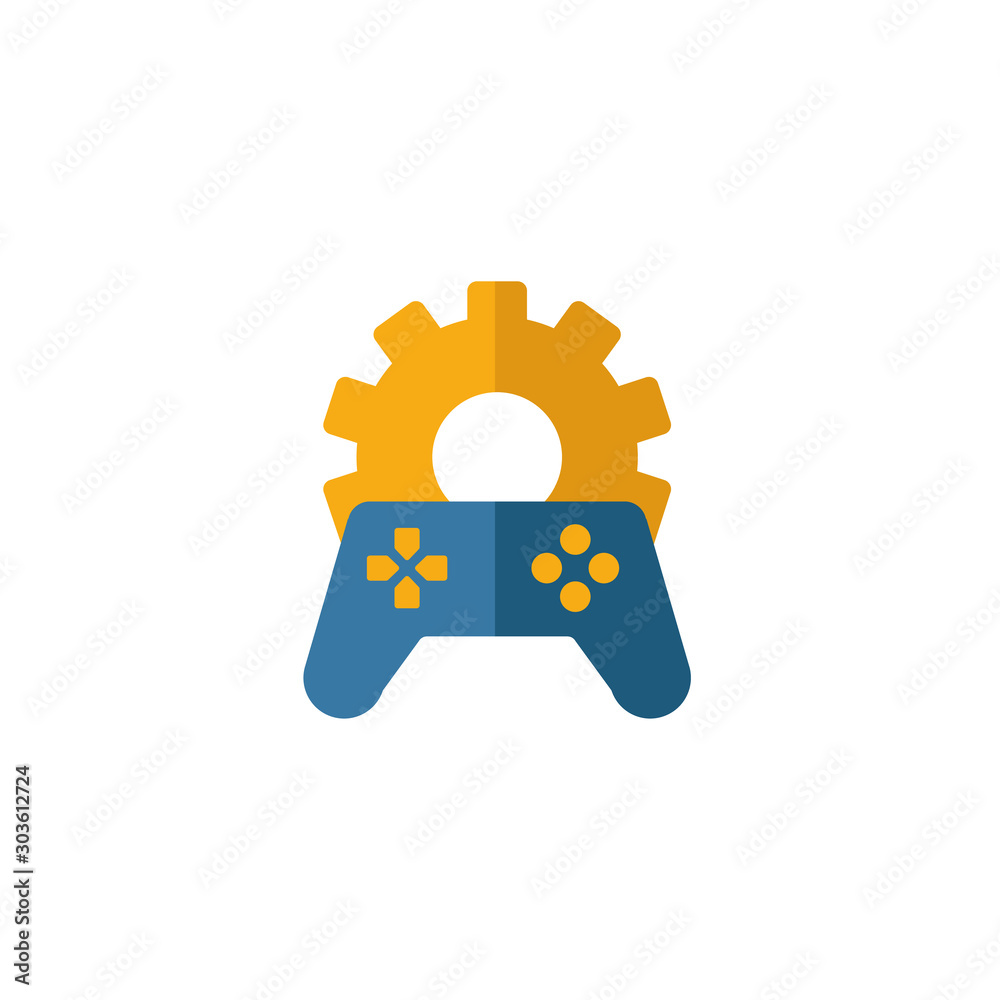 Gamification icon. Simple flat element from content collection ...