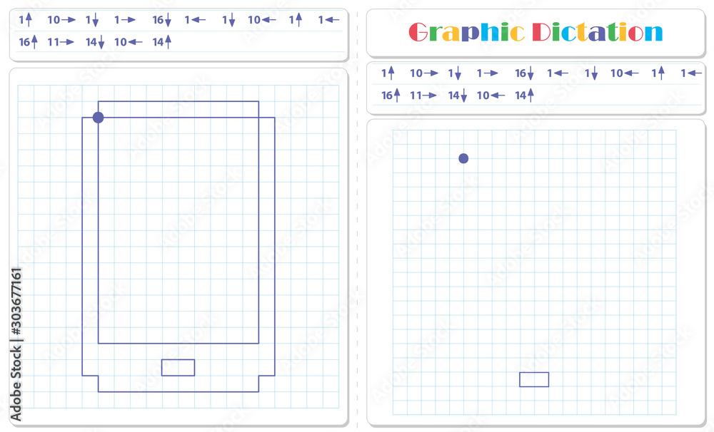 Draw a picture on the arrows. Worksheet for kids Stock Vector | Adobe Stock