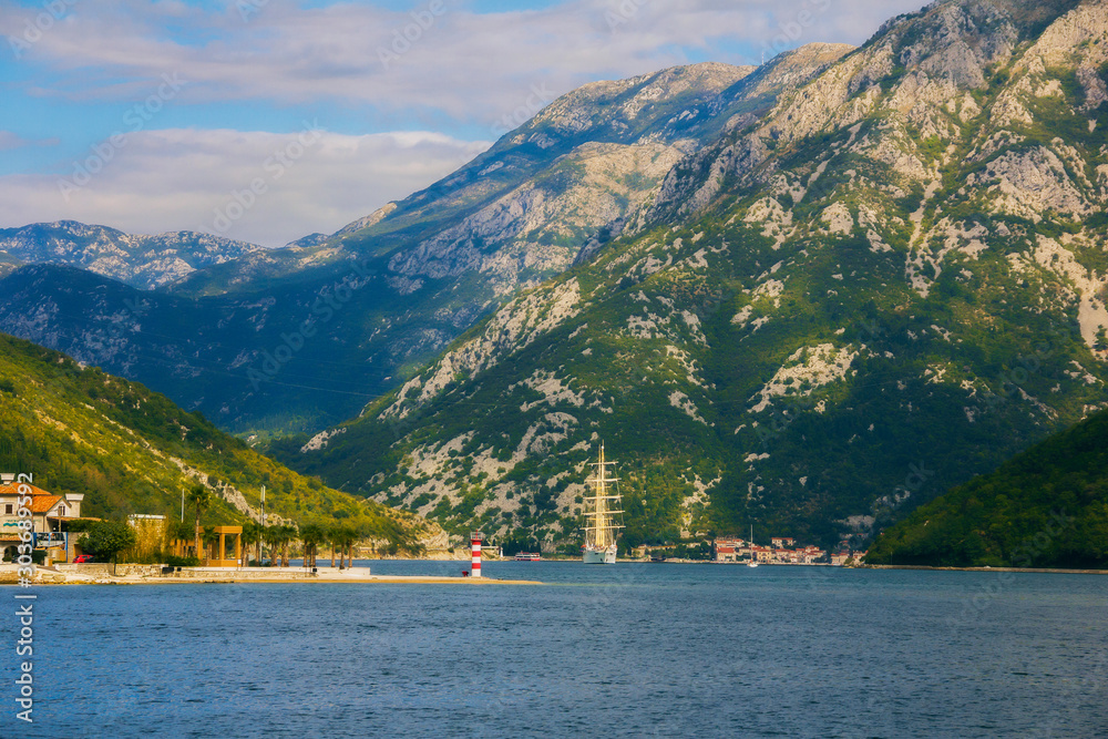 the different suburb views of nature, mountains, forests and seascapes ...