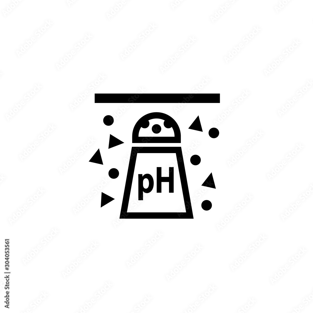 Soil salinity icon. Clipart image isolated on white background Stock ...