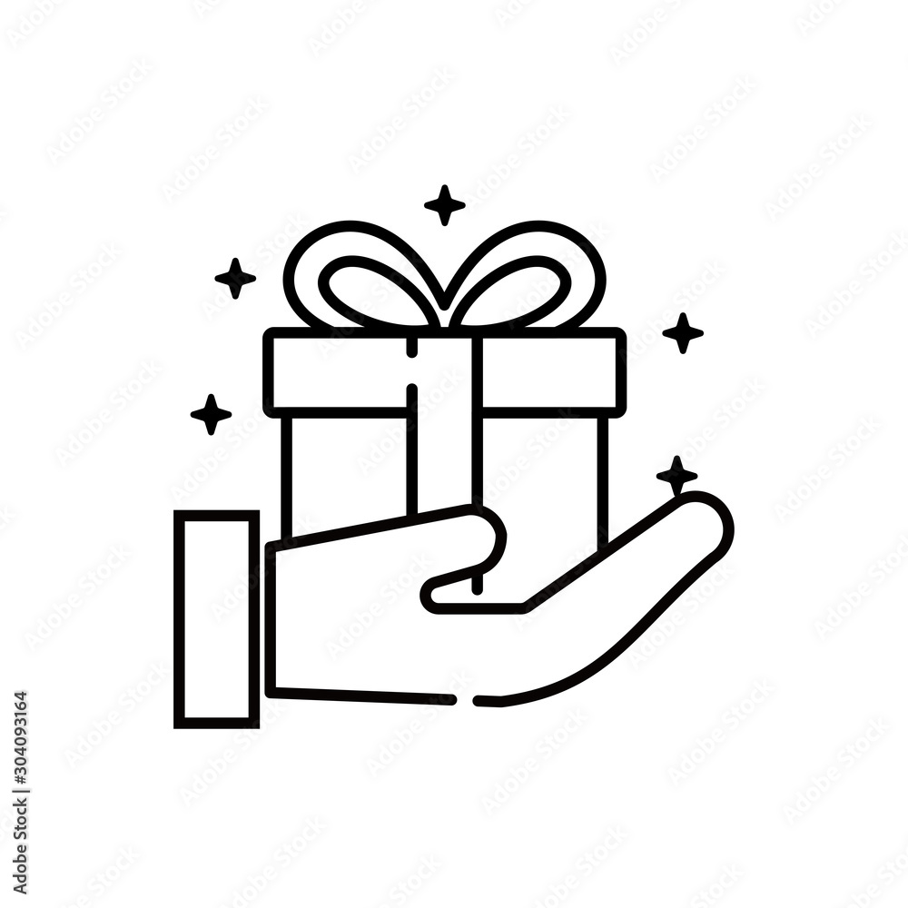 Simple Gift Box Vector
