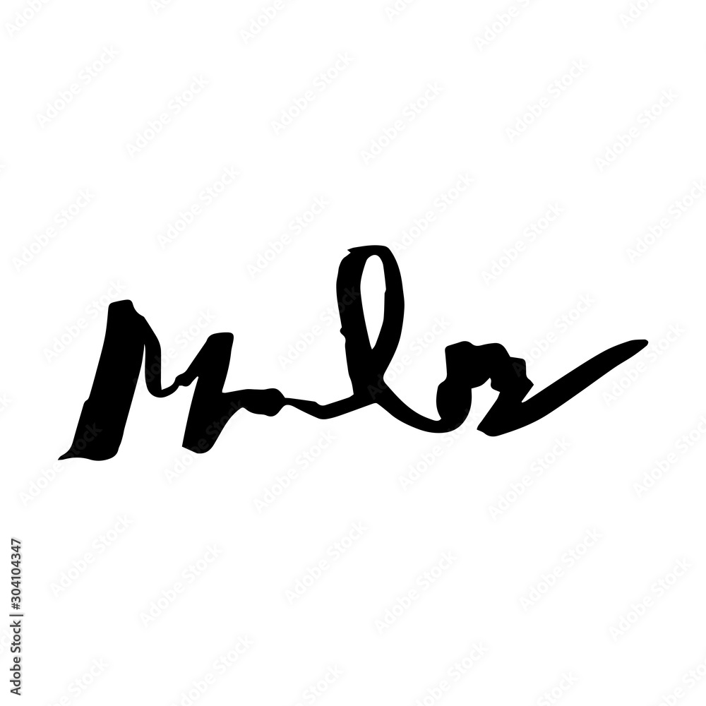 Unreadable handwriting font signature text on white background Stock ... Unreadable handwriting font signature text on white background Stock ...
