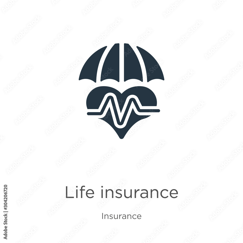 Life Insurance Icon Vector