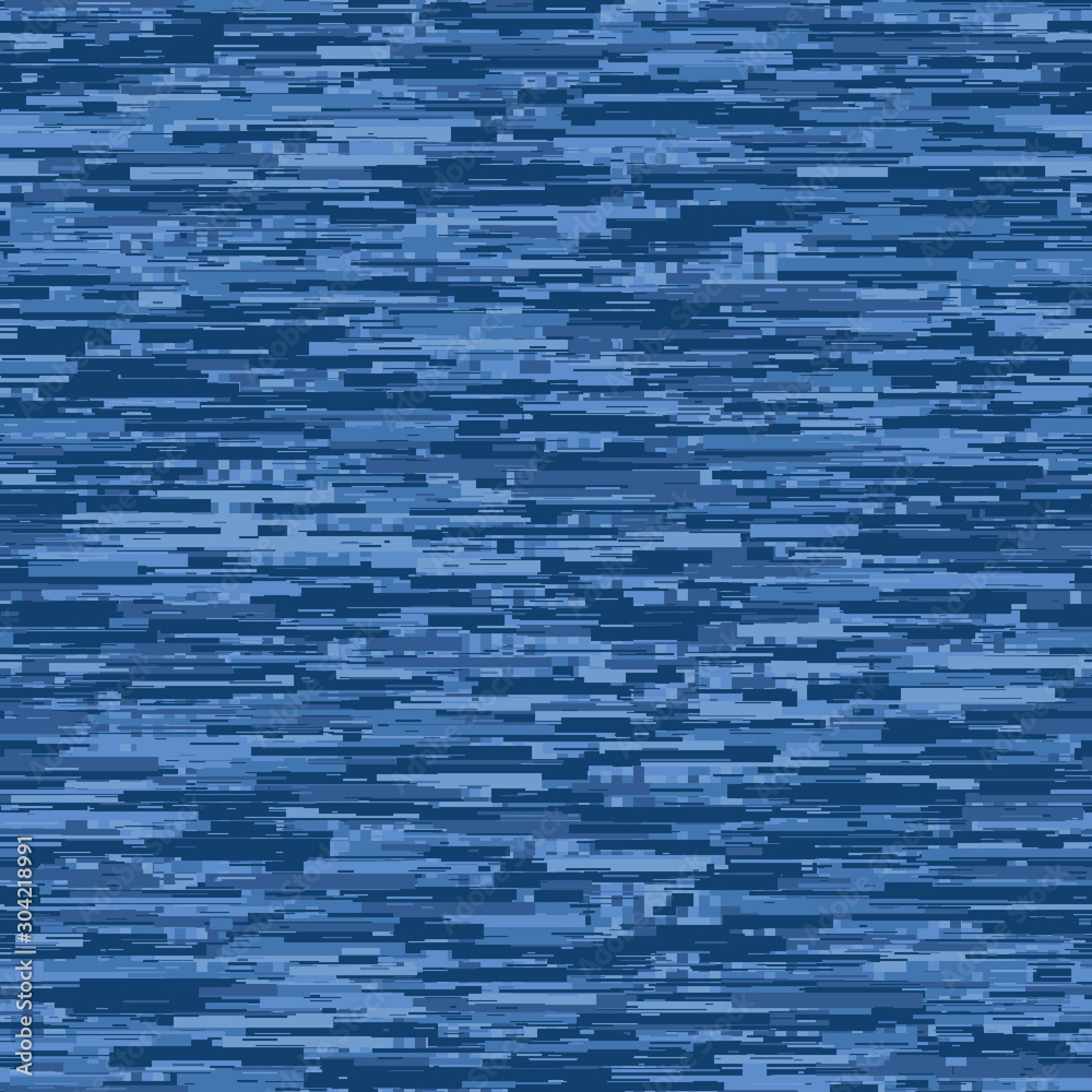 Vecteur Stock Seamless Texture of Pixel Denim Blue Melange Marl Blend ...
