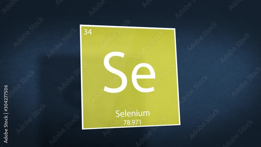 Periodic Table of Elements Cinematic Animated Series - Element Selenium ...
