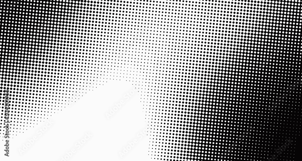 Stockvector Wave halftone pop art background abstract vector comics ...