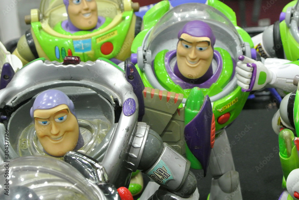KUALA LUMPUR, MALAYSIA -OCTOBER 5, 2018: Buzz Lightyear the Space ...