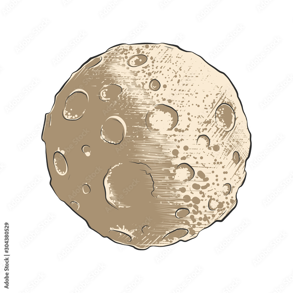 Vector engraved style illustration for posters, decoration and logo ...