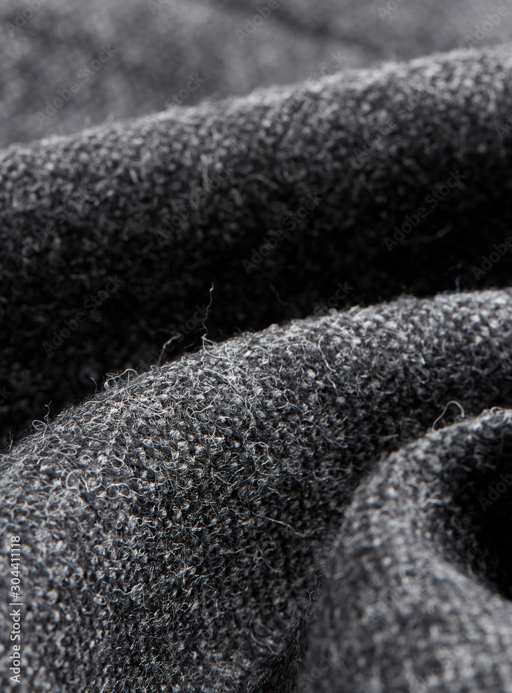 Textile - Fibers close-up showing paterns of the fabric. Soft ...