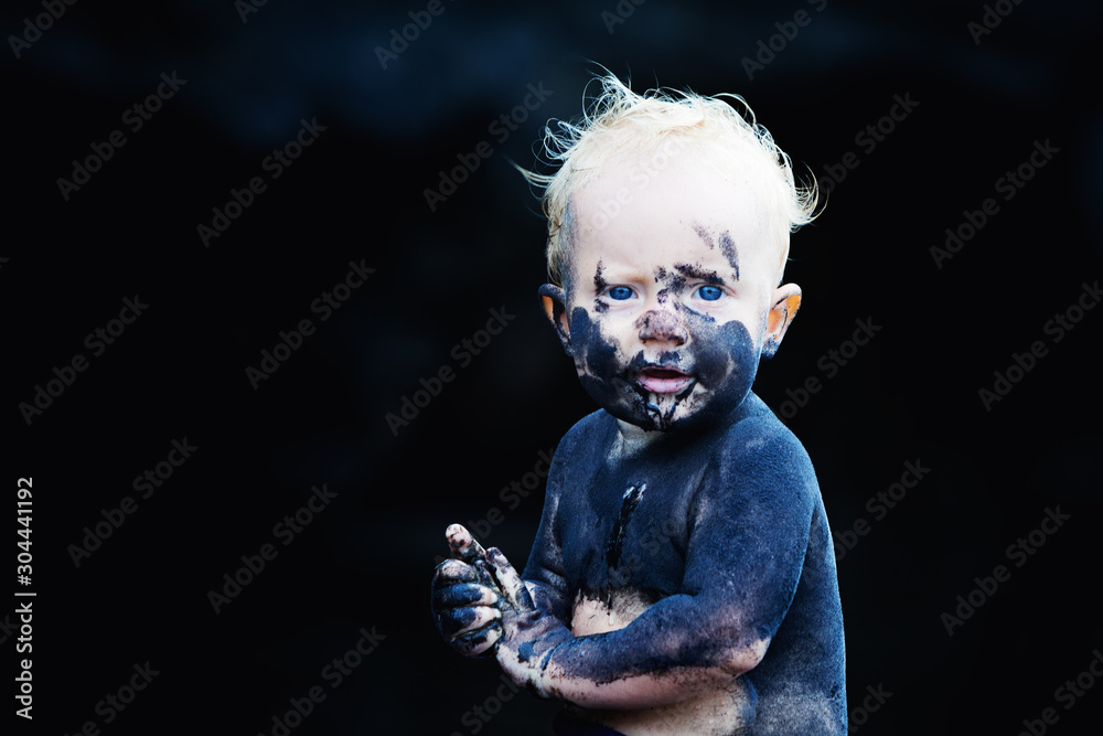 Creepy Black Kid Smiling Meme