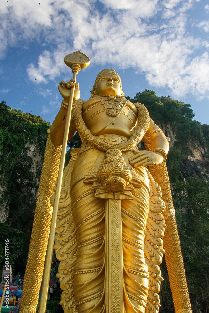 Hindu Deity Lord Murugan Statue Stock Photo | Adobe Stock