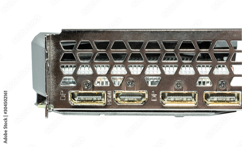 High performance video card, also called a display card, graphics card ...