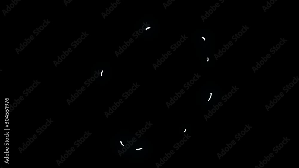 cartoon explosion animation with black png background Stock ビデオ | Adobe ...