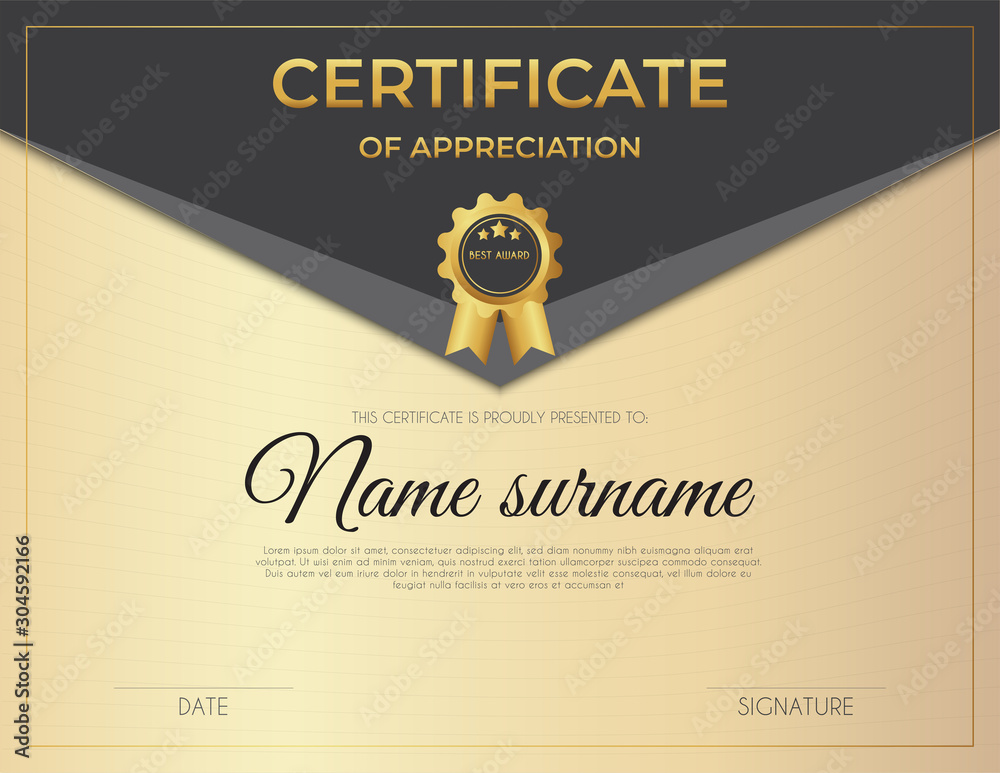 Conference Certificate Template