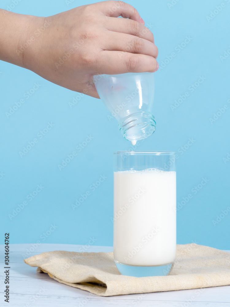 Kid Pouring Milk
