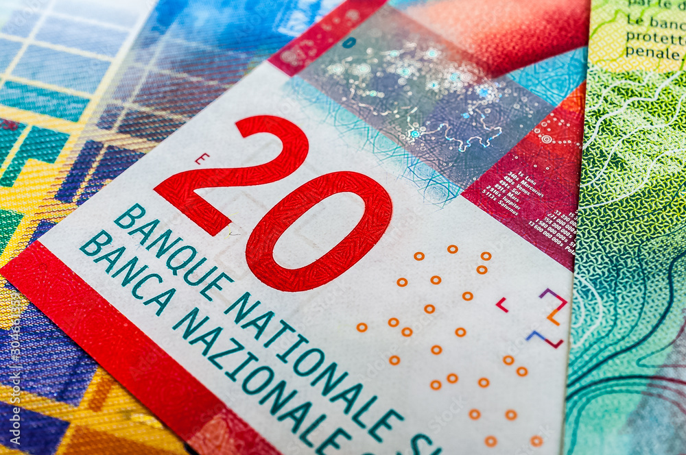 Schweizer Franken Finanzen Stock Photo | Adobe Stock