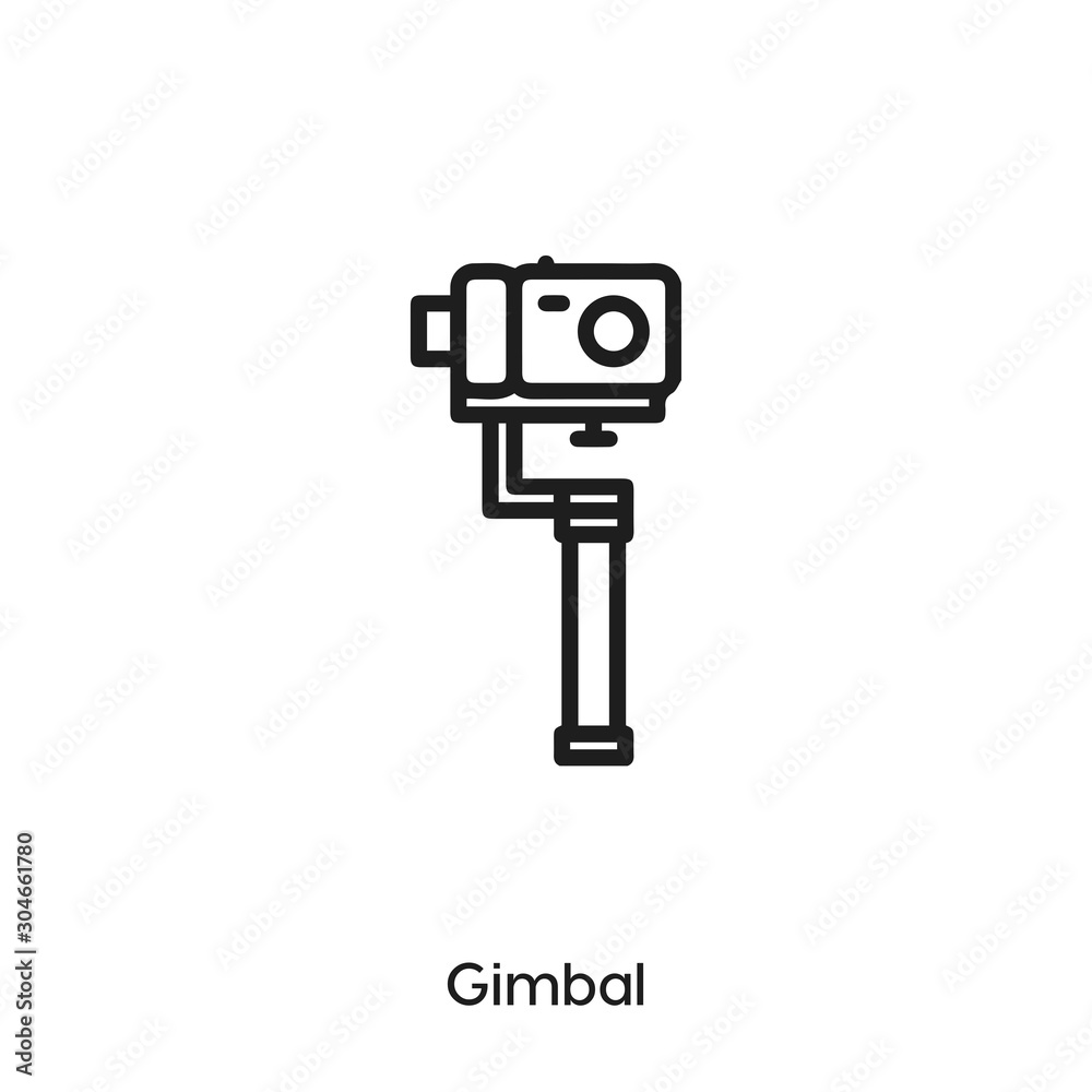 Gimbal icon vector. Gimbal icon vector symbol illustration. Modern ...
