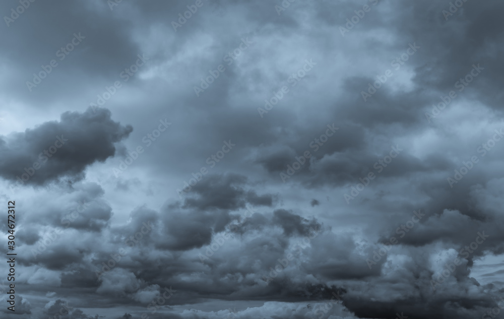 Dark dramatic sky and clouds. Background for death and sad concept ...