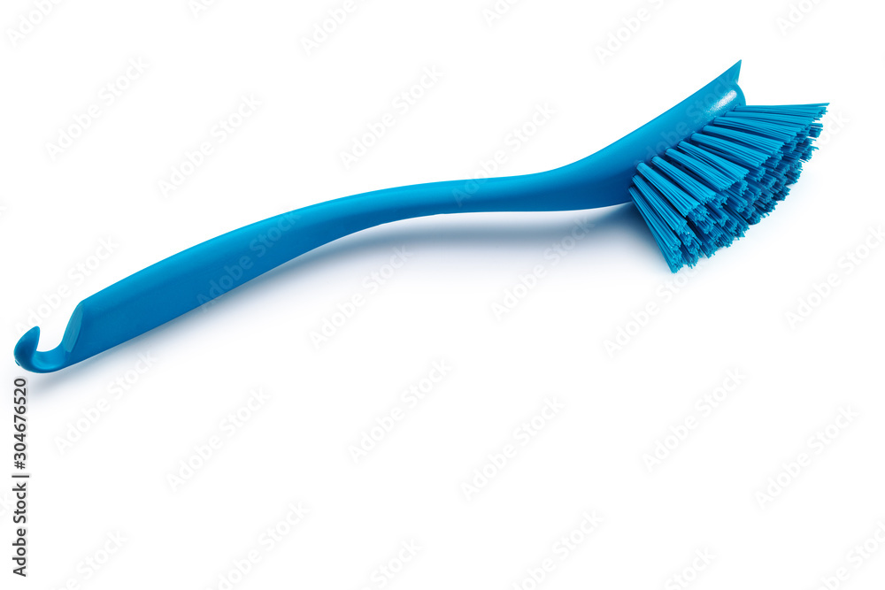 House cleaning scrubbing brush tool isolated on white background Stock ...