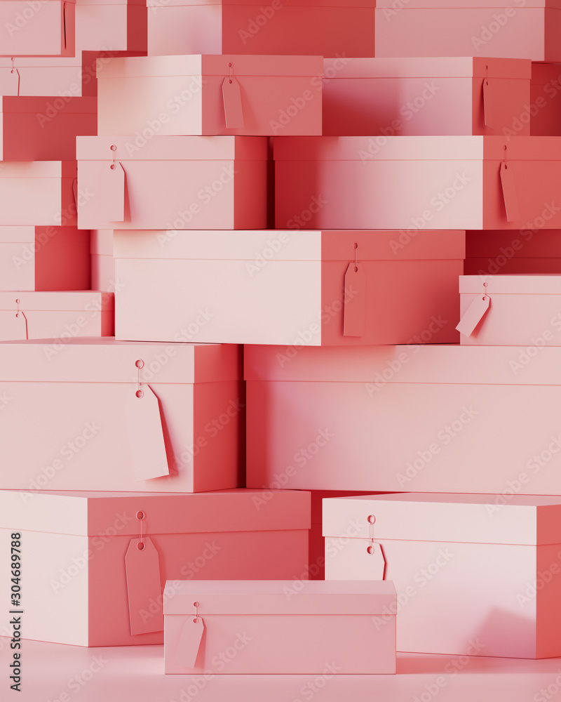 Minimal background present concept of special offer and big sale season ...