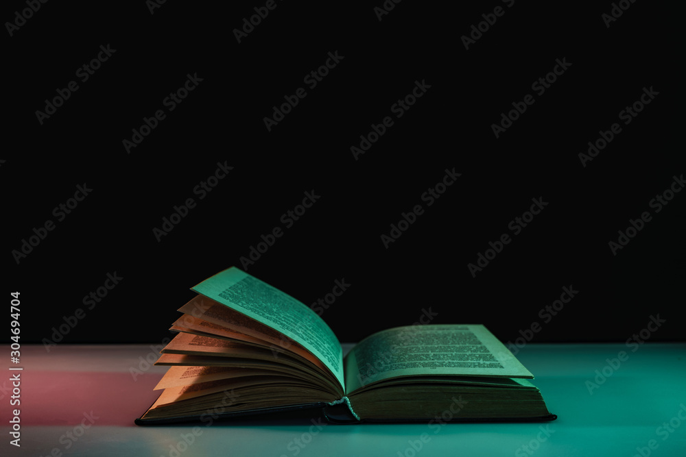 Beautiful Open Book Wallpaper