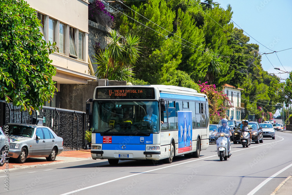 Irisbus CityBus Stock Photo | Adobe Stock