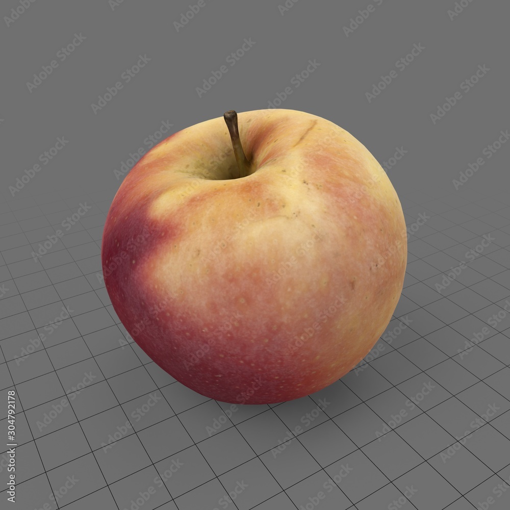 Apple Stock 3D asset | Adobe Stock