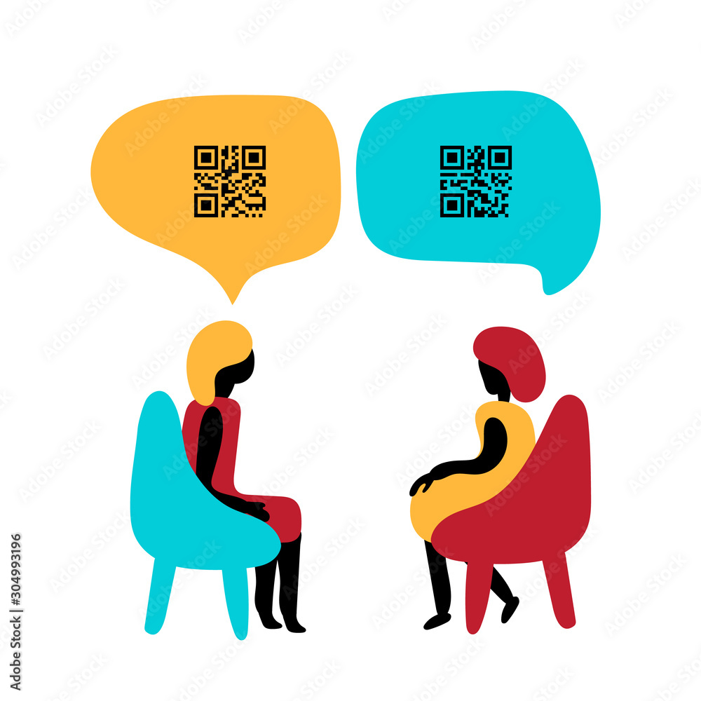 Poster Communicate with Coded Messages Using QR Code – Wall Art | UkPosters