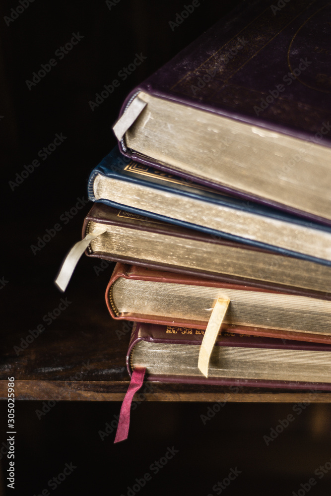 Stack Of Classic Books