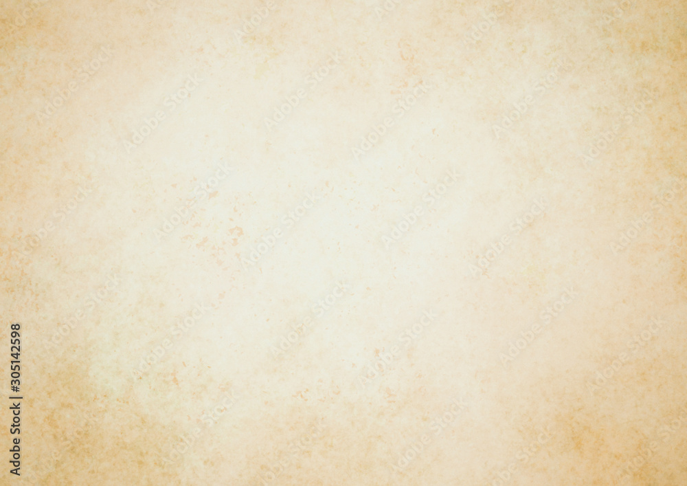 Old brown paper parchment background with distressed vintage stains and ...