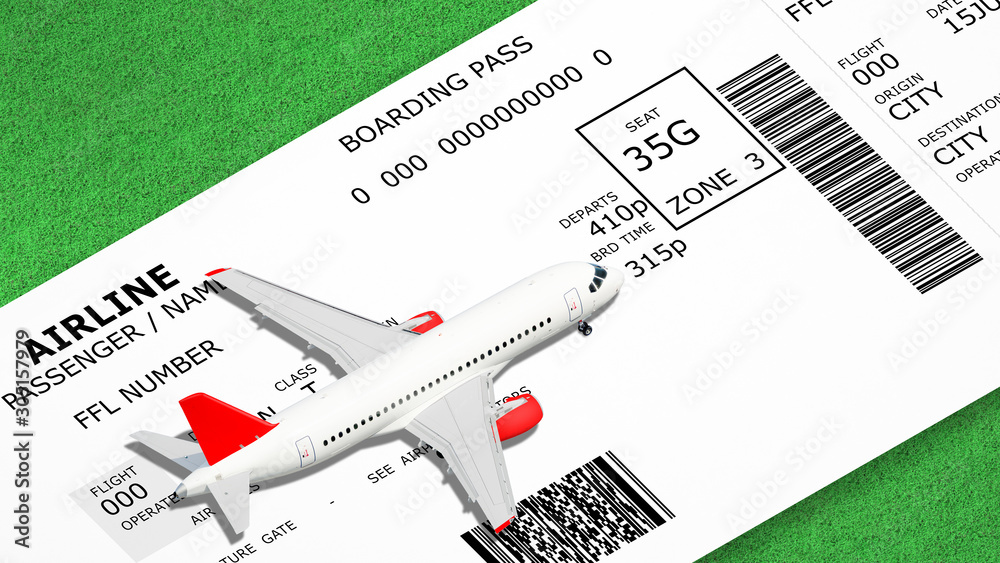 Jet Airways Boarding Pass