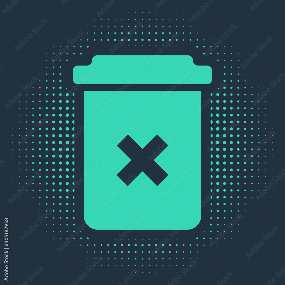 Delete Icon Green