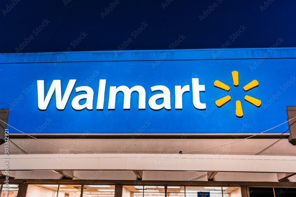 Walmart Store Entrance