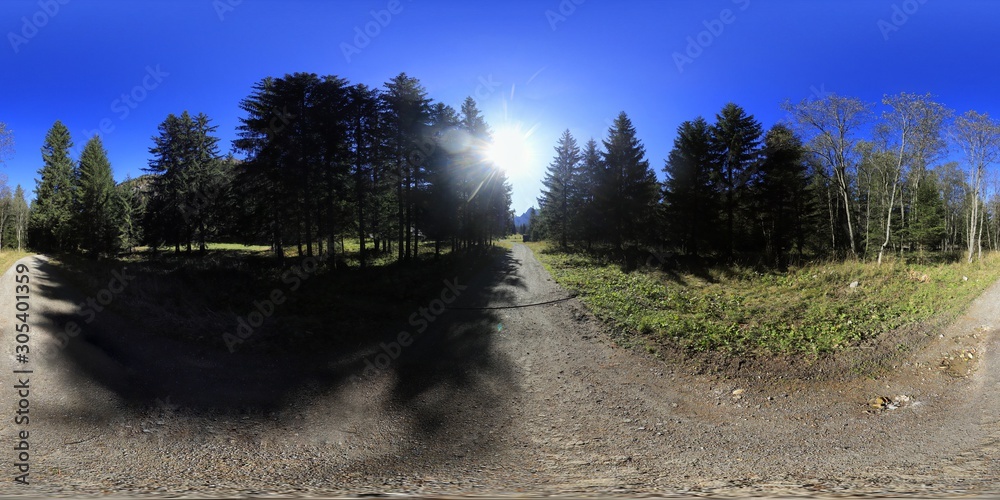 Spherical HDRI Panorama in Tatra Mountains Stock Photo | Adobe Stock
