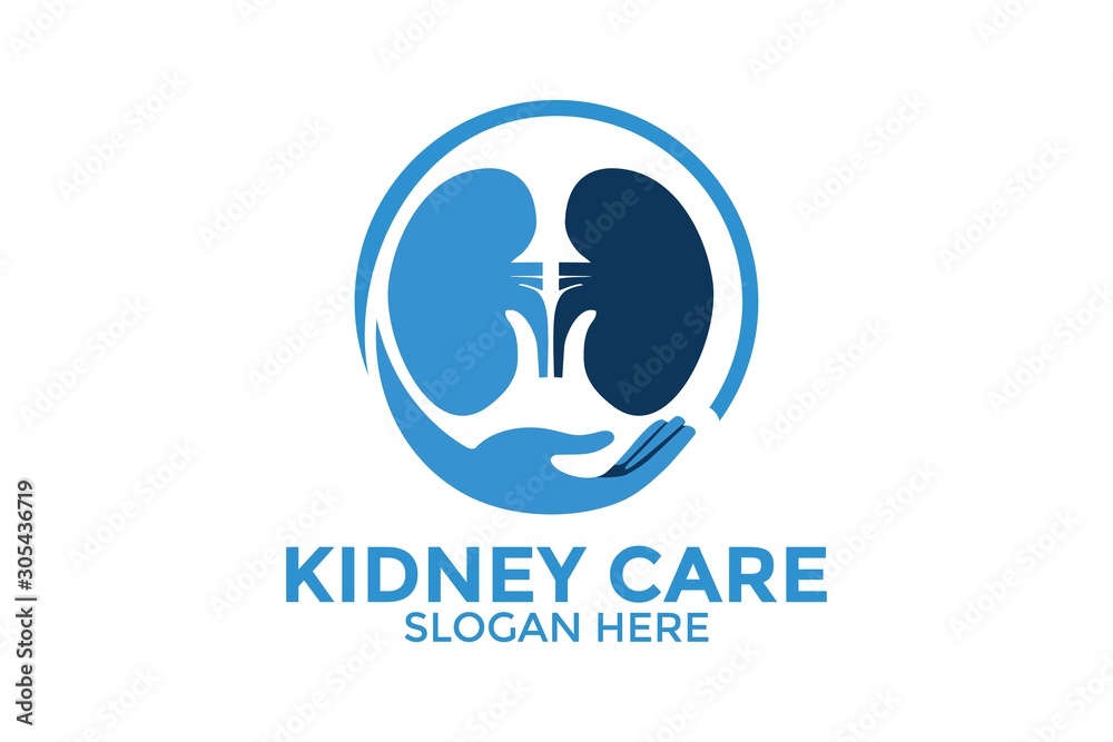Kidney logo designs concept, Health Kidney logo vector template Stock ...