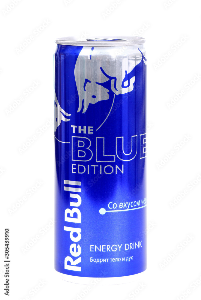 Red Bull The Blue Edition Stock Photo | Adobe Stock