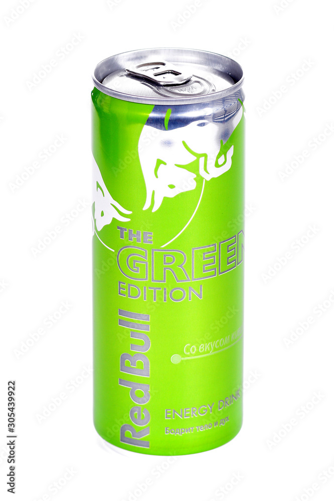 Red Bull The Green Edition Stock Photo | Adobe Stock